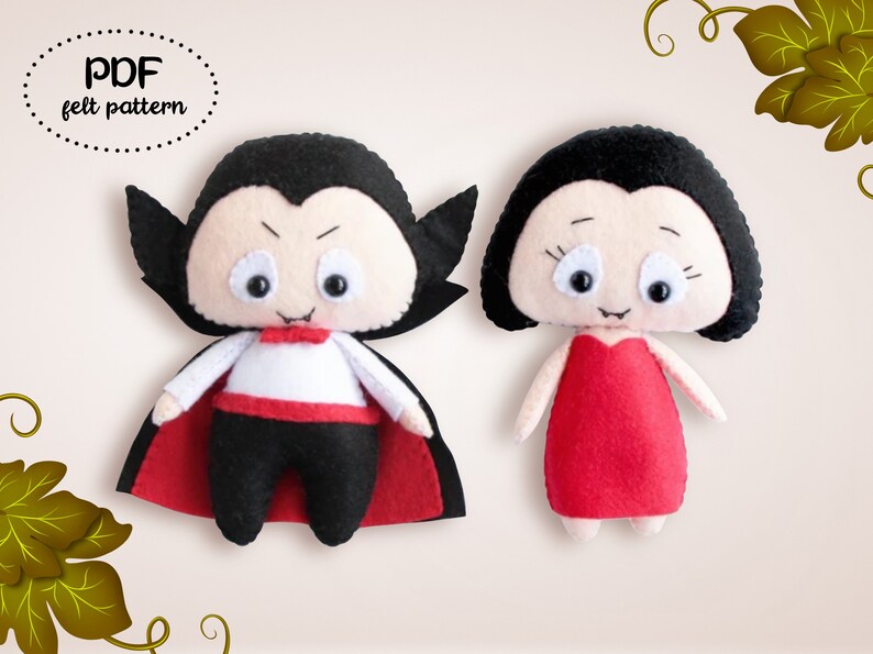 Felt Halloween Patterns Felt Halloween Decor Felt Halloween - Etsy