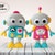Robot Sewing Pattern, Felt Pattern, Felt Easy Sewing Plush Toy, Robot ...