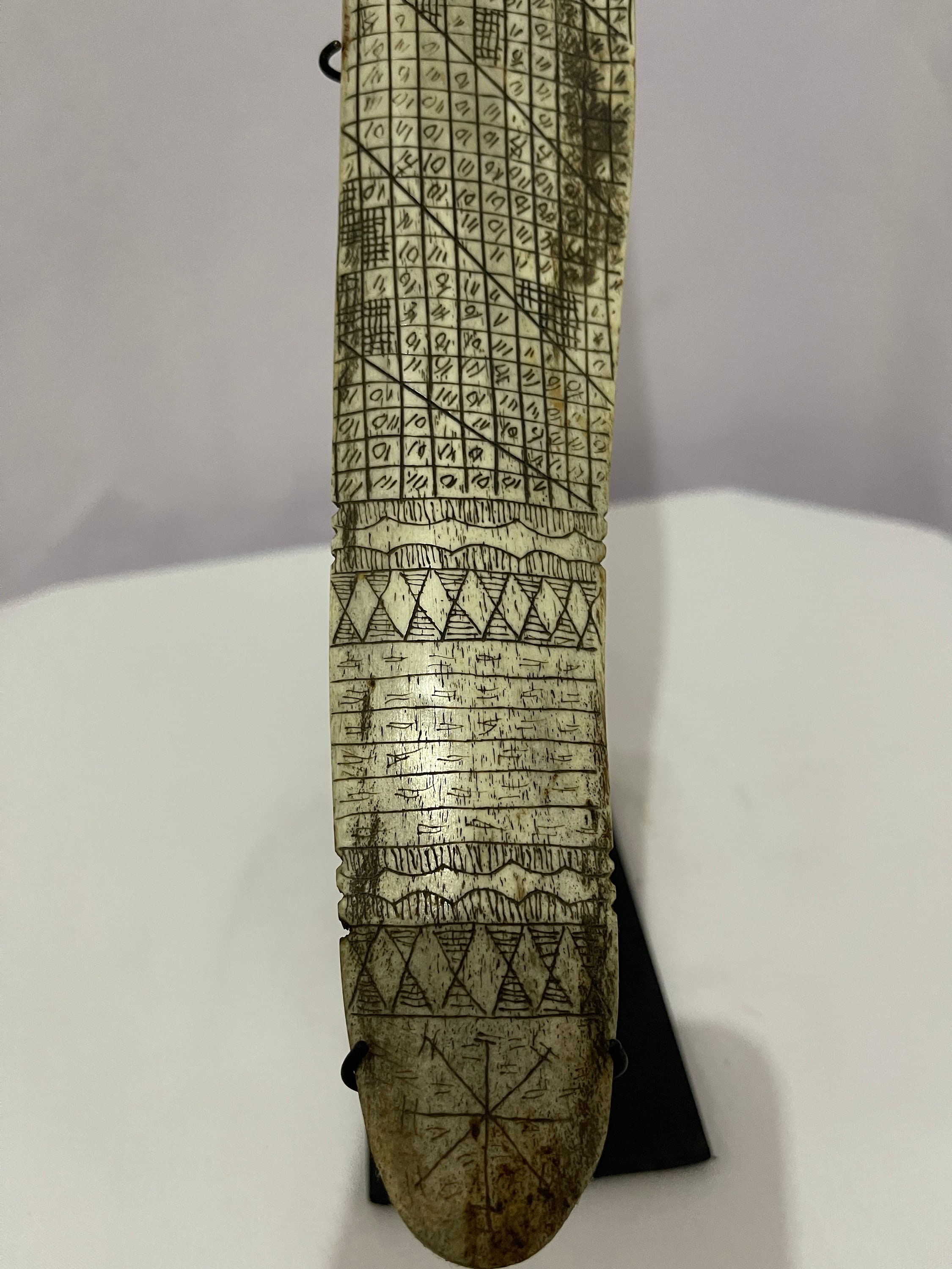 Batak Calendar Traditional Bone Calendar With Fine Carving on - Etsy ...