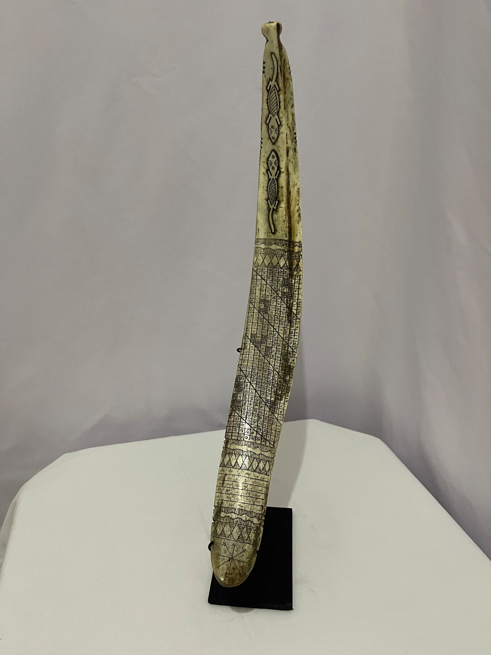 Batak Calendar Traditional Bone Calendar With Fine Carving on - Etsy