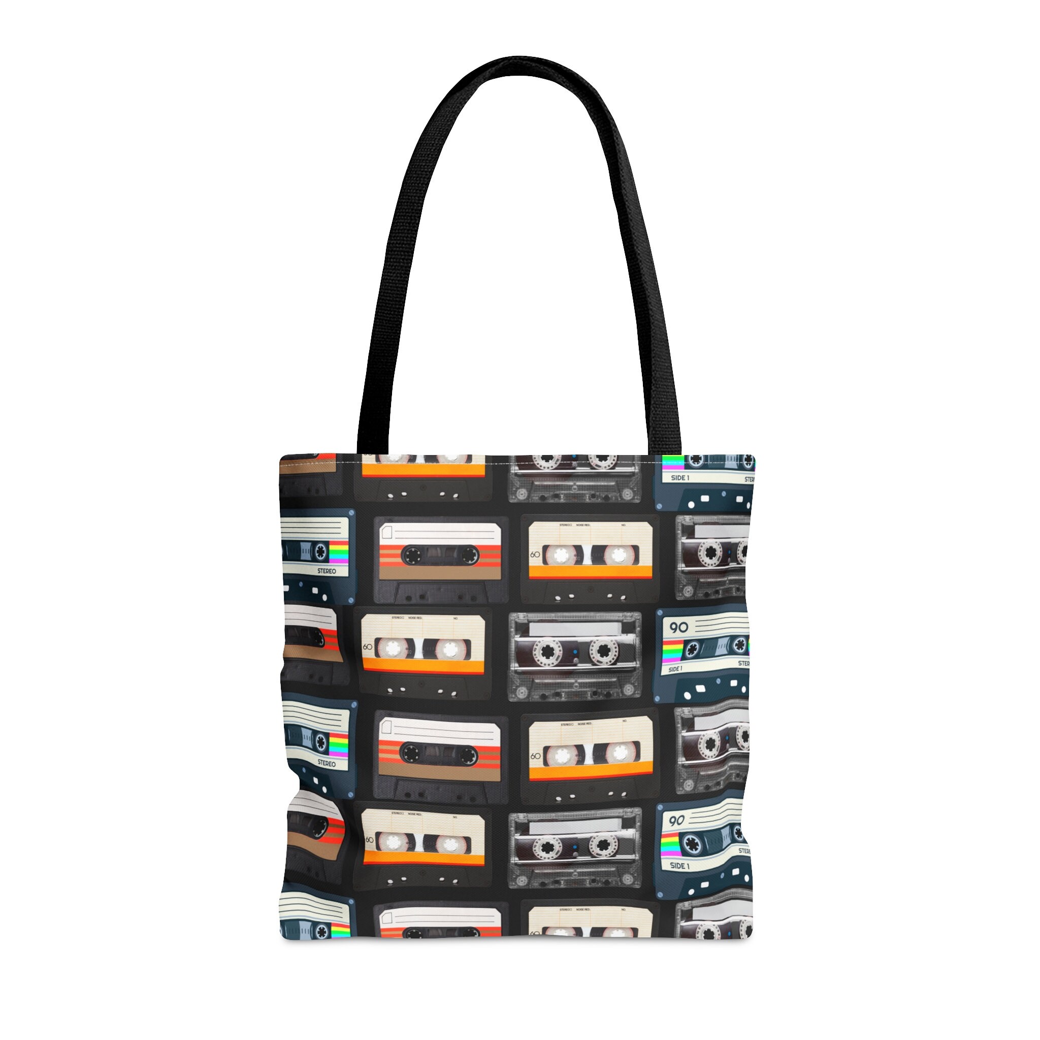 Vintage Audio Cassette Tote Bag Retro Music Lover Gift - Etsy