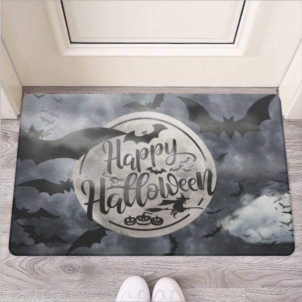 Halloween Door Mat - Etsy