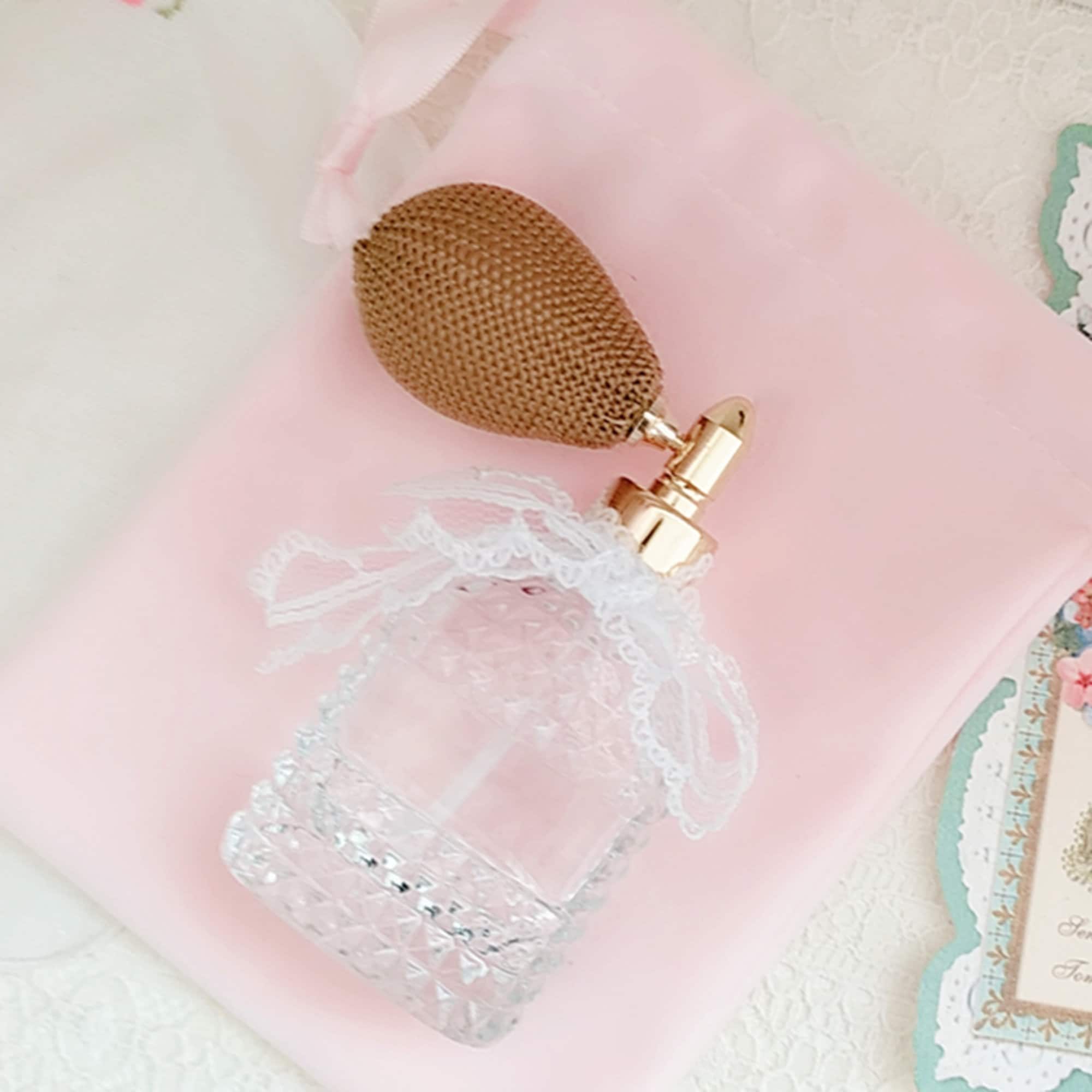 Vintage Airbag Spray Perfume Bottle, European Embossed Glass Bottle ...