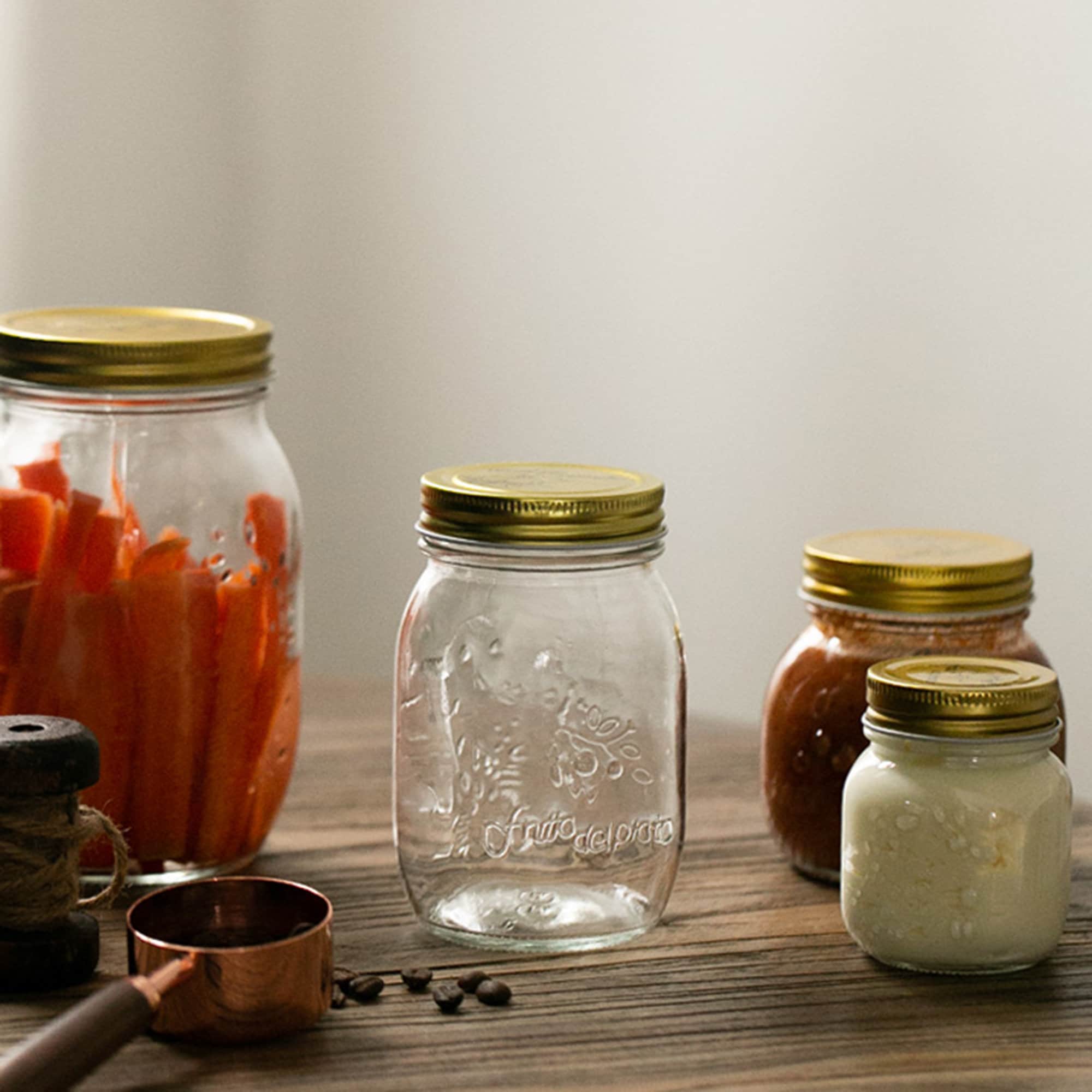 Glass Airtight Jars,retro Jam Jars,embossed Storage Boxes,bee Kitchen ...