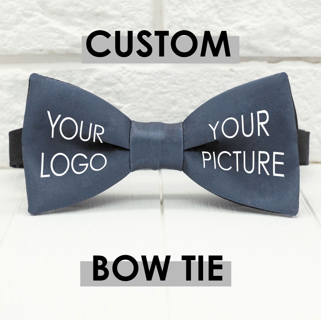 Custom Bow Tie Bowtie to Order Unique Bow Tie Tie With - Etsy UK