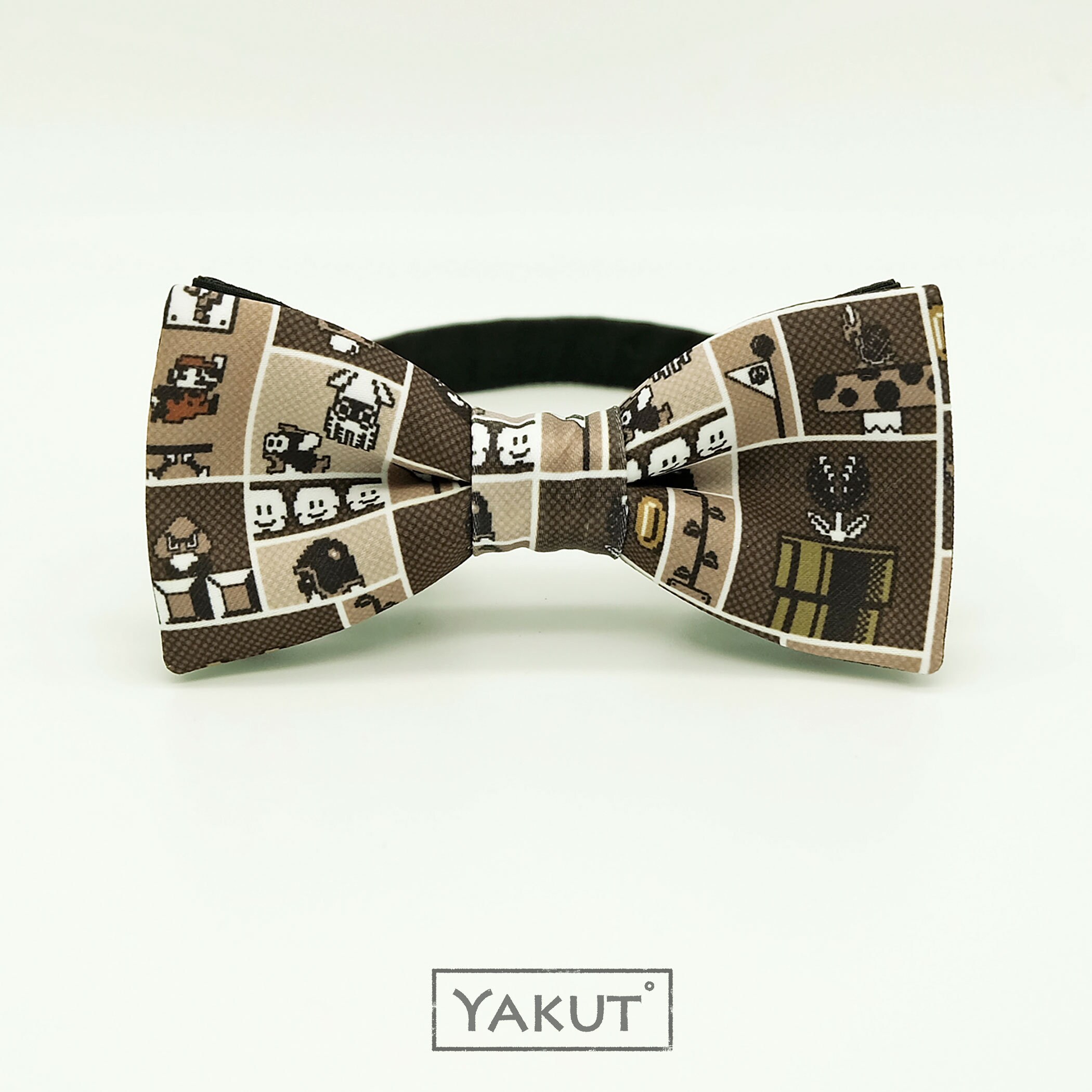 Super Mario Bow Tie, Video Game 8 Bit Pattern Bowtie, Geek Gift Idea - Etsy