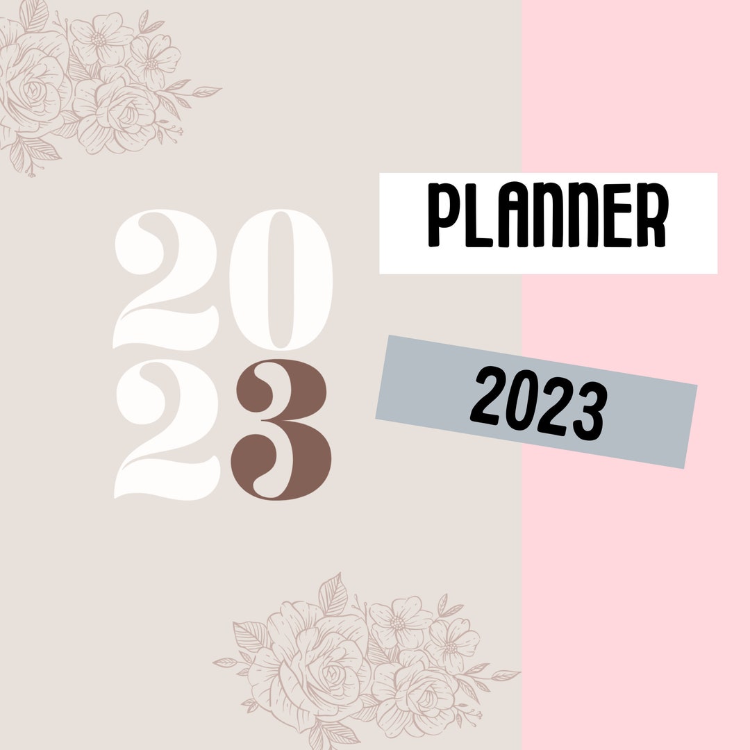 Planner 2023, Diary 2023, Daily Planner - Etsy