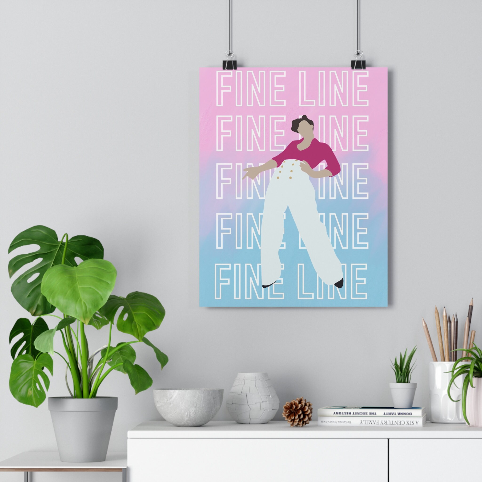 Harry Styles Fine Line Album Art Print, Harry Styles Print, Harry ...