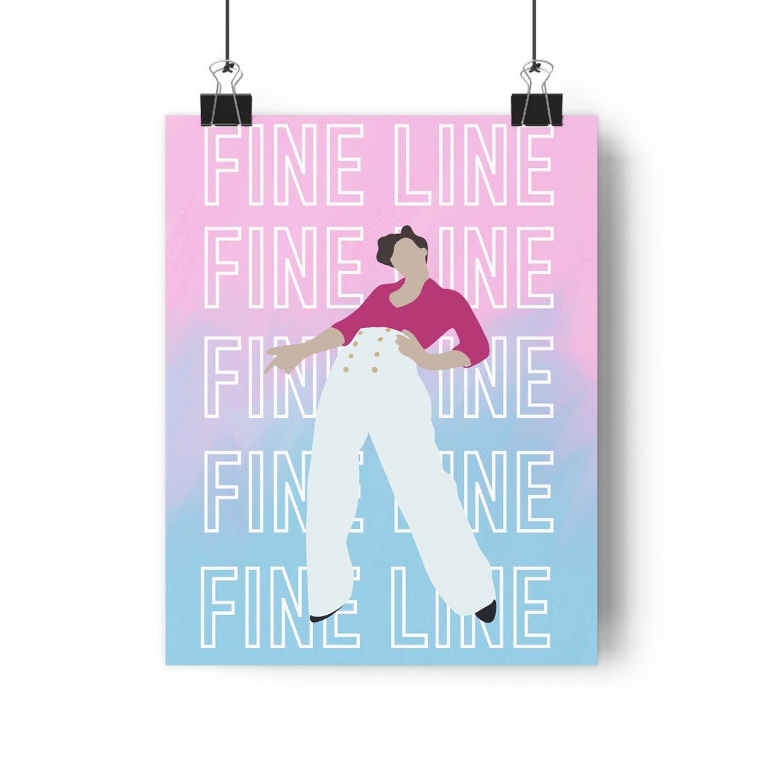 Harry Styles Fine Line Album Art Print, Harry Styles Print, Harry ...