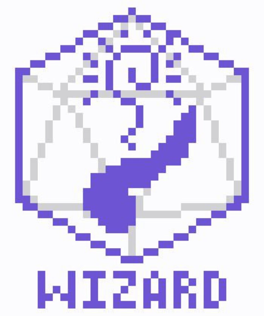 Wizard Class Symbol Dungeons and Dragons Cross Stitch PDF Pattern ...