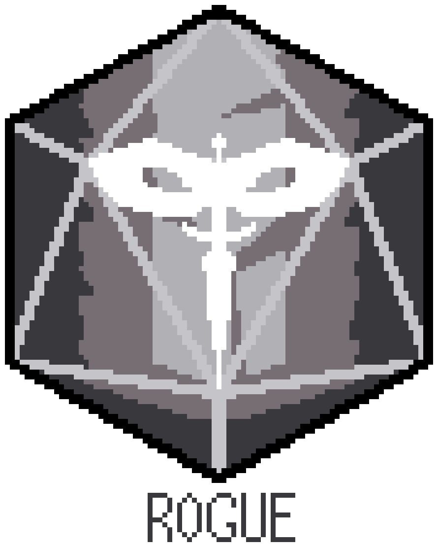 Rogue Dnd Class Symbol - Dungeons and Dragons - Cross Stitch PDF ...