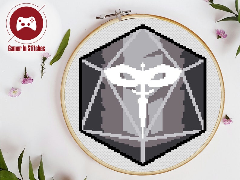 Rogue Dnd Class Symbol Dungeons and Dragons Cross Stitch PDF Pattern ...