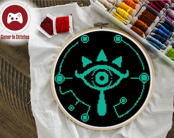 Zelda Cross Stitch Pattern - Etsy