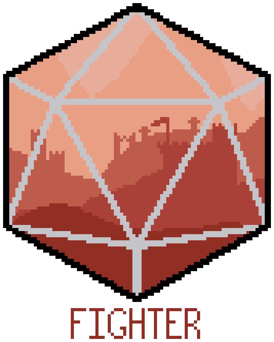 Fighter Dnd Class Symbol Dungeons and Dragons Cross Stitch - Etsy