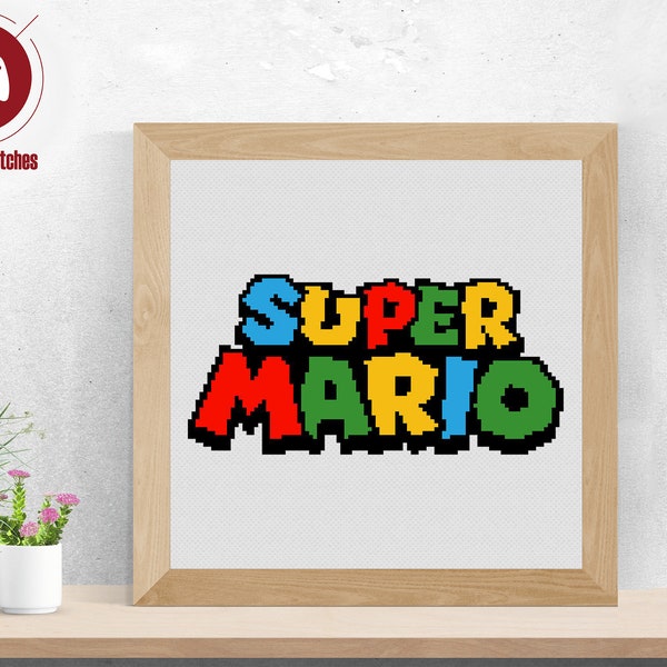 Super Mario Cross Stitch Pattern - Etsy