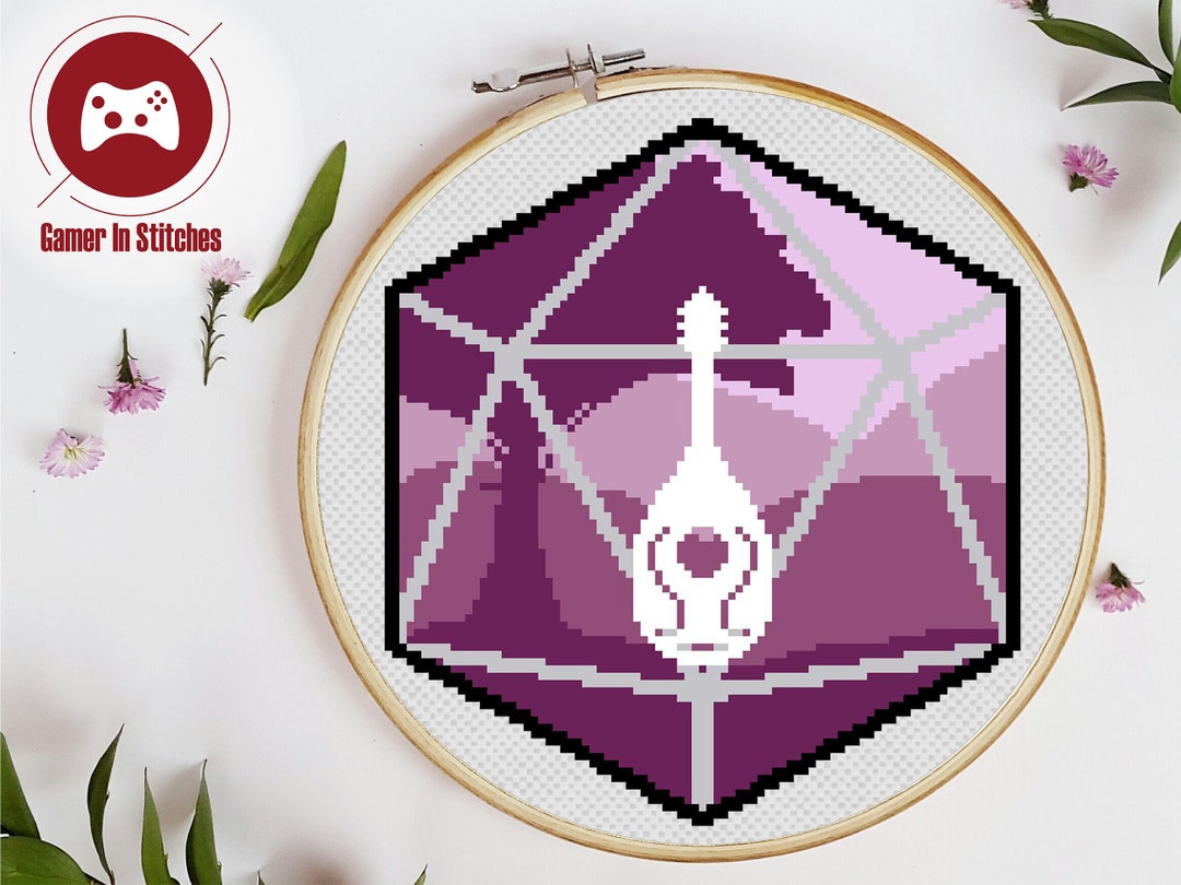 Bard Dnd Class Symbol Dungeons and Dragons Cross Stitch PDF Pattern ...
