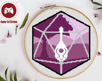 Dnd Class Cross Stitch - Etsy