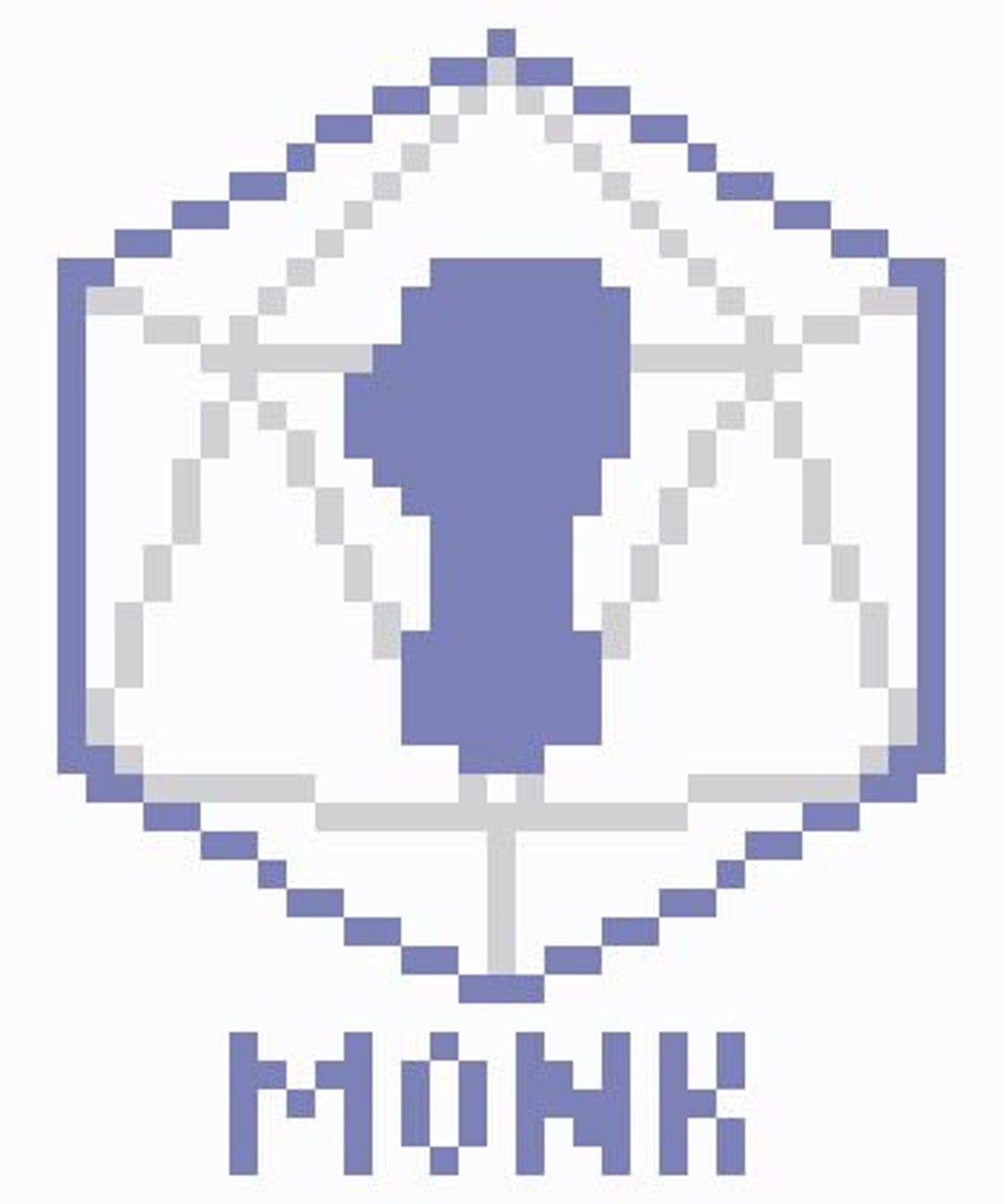 Monk Class Symbol - Dungeons and Dragons - Cross Stitch PDF Pattern ...