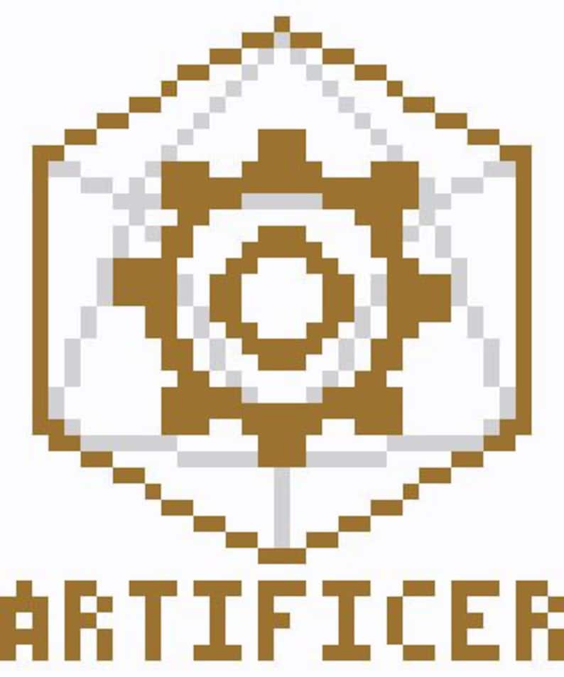 Artificer Class Symbol - Dungeons and Dragons - Cross Stitch PDF ...