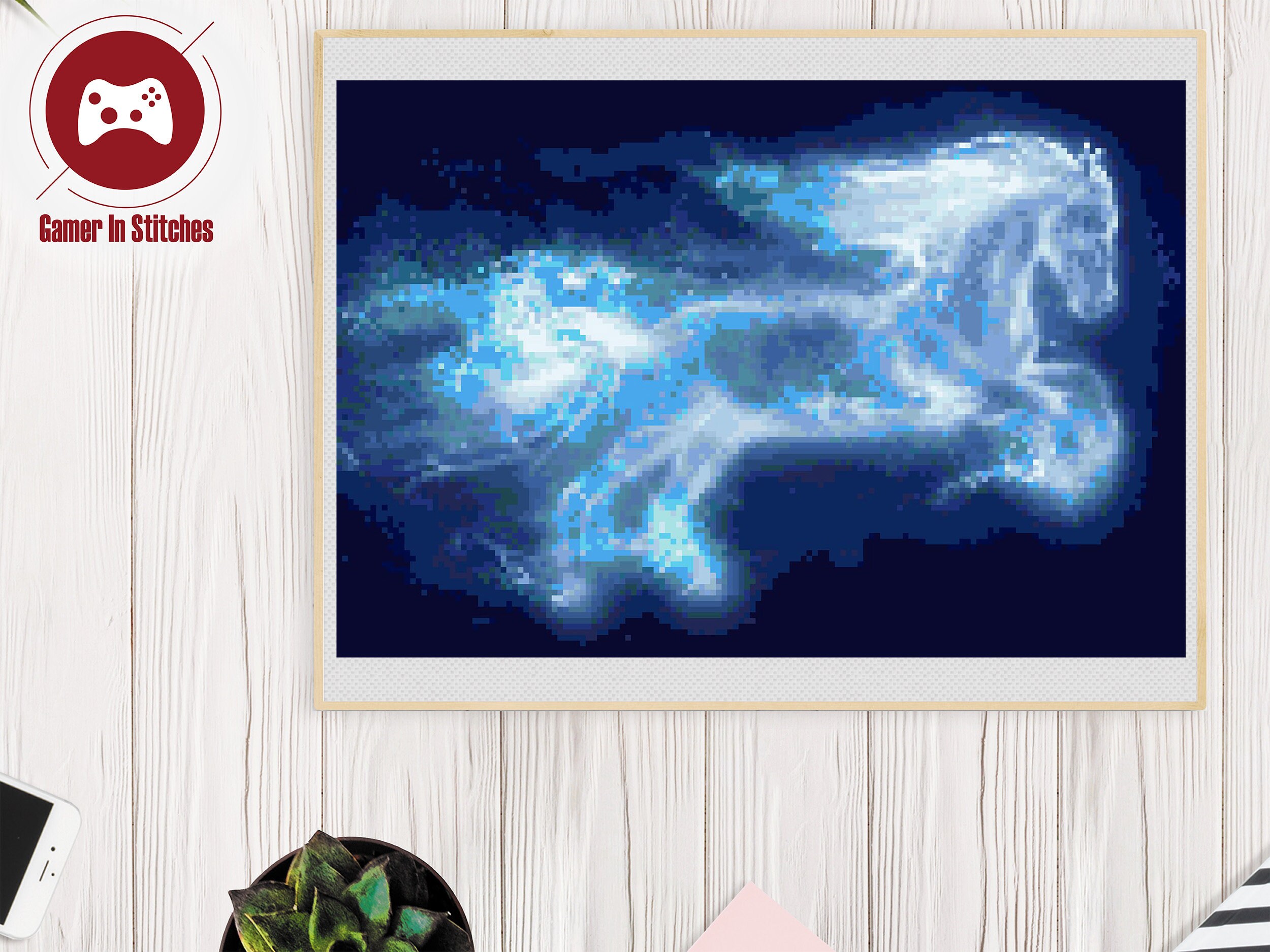 Horse Patronus Cross Stitch PDF Pattern, Digital Design - Etsy