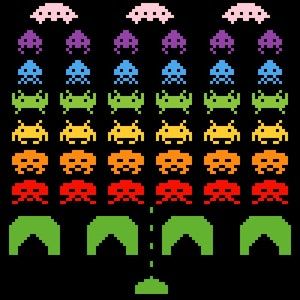 Space Invaders - Cross Stitch PDF Pattern, Digital Design - Etsy