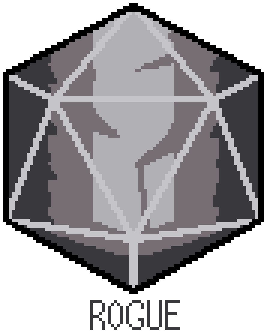 Rogue Dnd Class Symbol - Dungeons and Dragons - Cross Stitch PDF ...