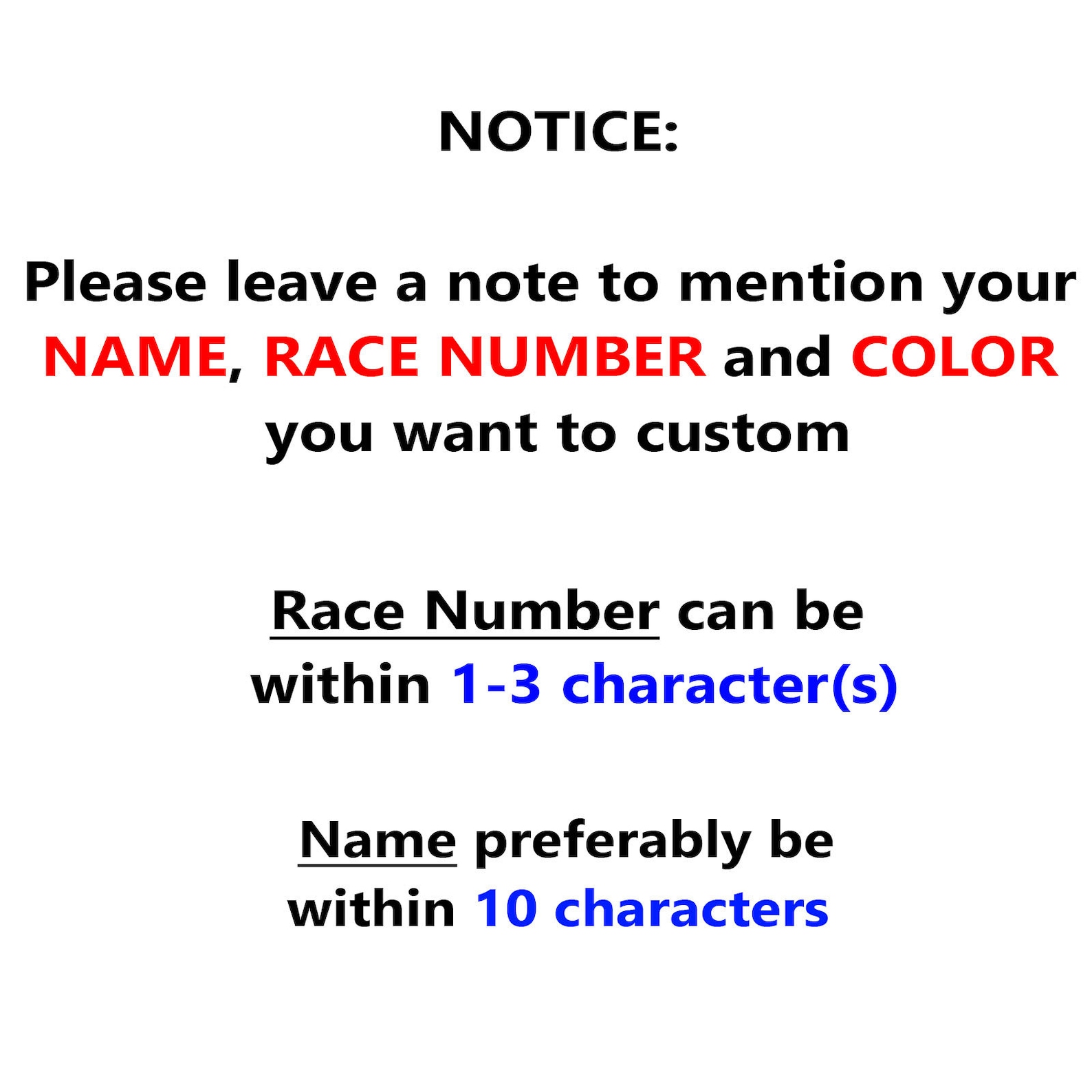 Custom Race Car Number Decal - Autocross Vinyl Sticker (1pc.) - Etsy