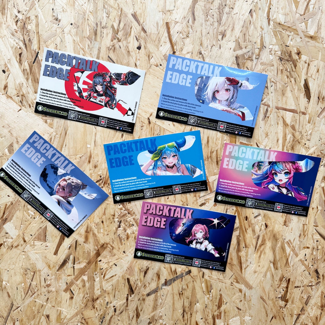 For CARDO Packtalk Edge Neo Removable Protection Skin Cover Sticker ...