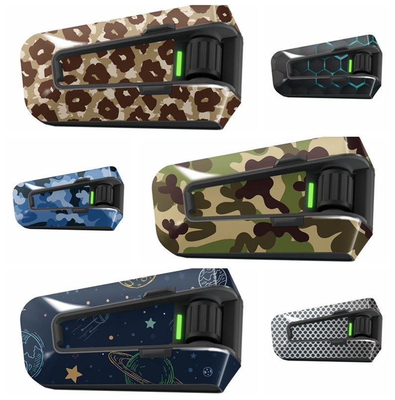 CARDO Packtalk Edge/neo Sticker Cover - Camo Protection Decal - Etsy