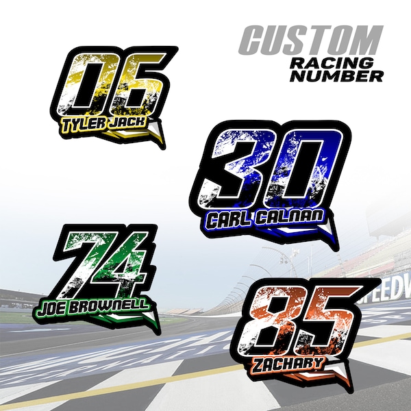 Vinyl Race Numbers - Etsy