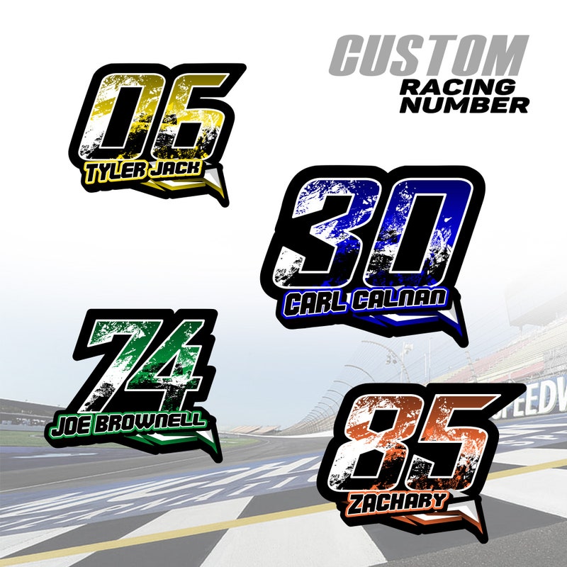 Autocross Numbers - Etsy