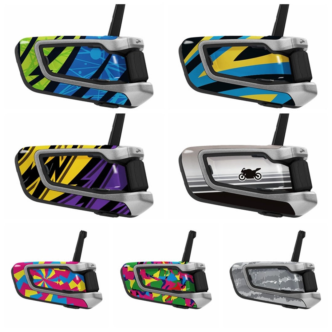 For CARDO Packtalk Bold Decal Sticker Protection Cover Skin Wrap ...