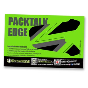 For CARDO Packtalk Edge Neo Removable Protection Skin Cover Sticker ...