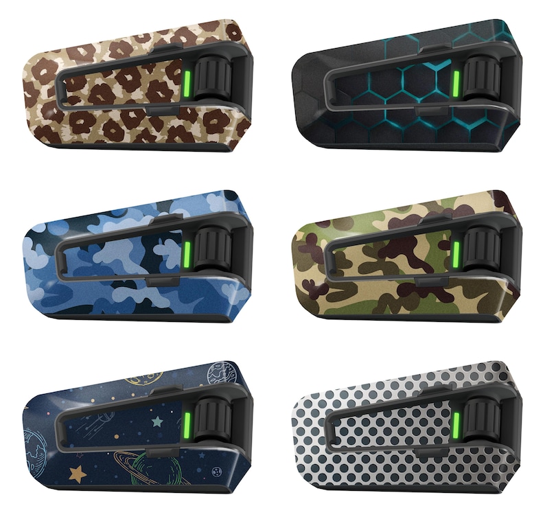 CARDO Packtalk Edge/neo Sticker Cover - Protective Graphic Decal - Etsy