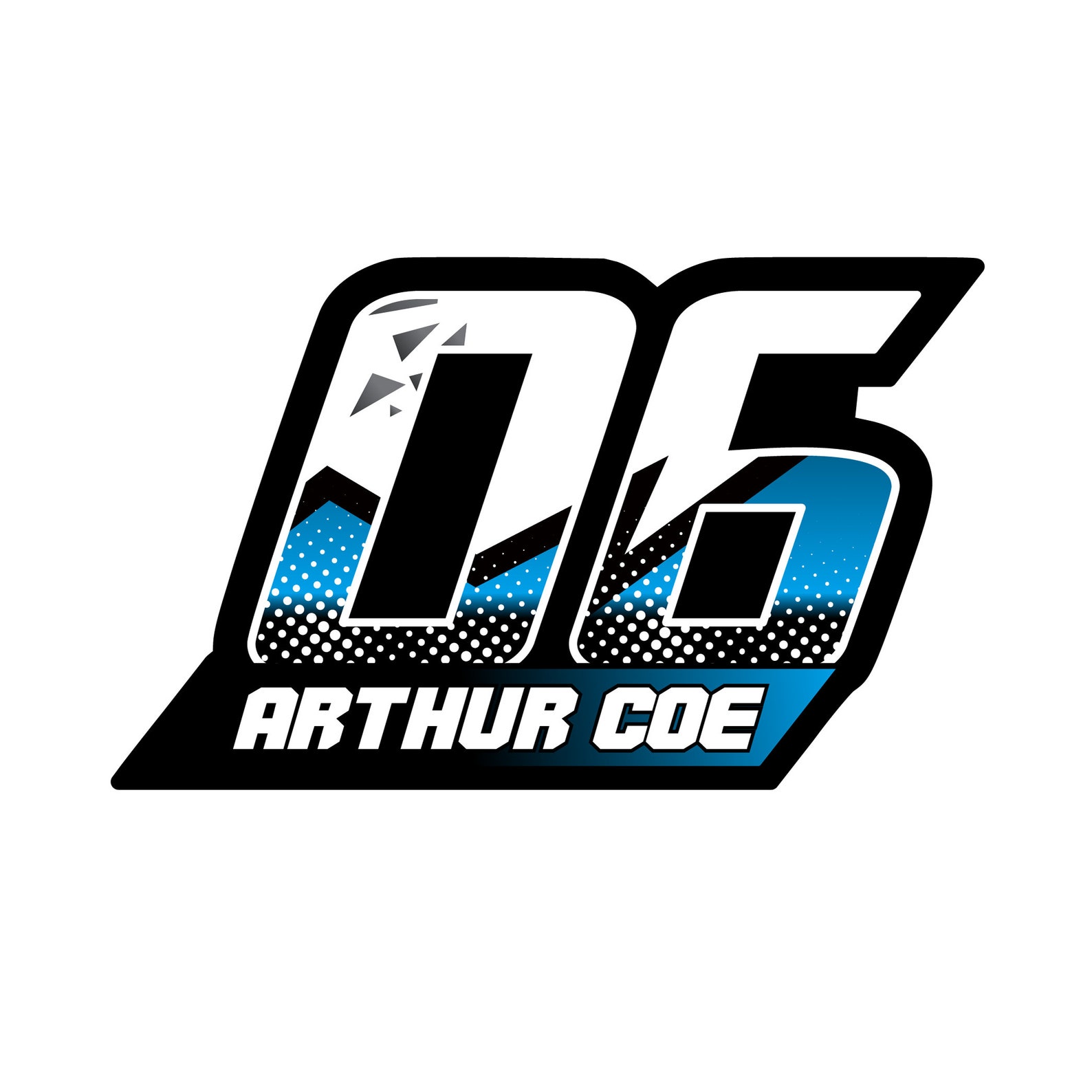 Custom Autocross Car Racing Number Decal, Vinyl Sticker (6-16 Inch) - Etsy