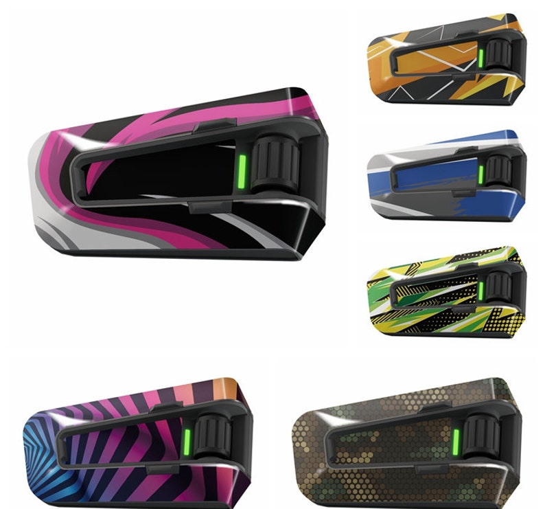 CARDO Packtalk Edge/neo Decal – Protective Skin, Pink Wave Graphic - Etsy