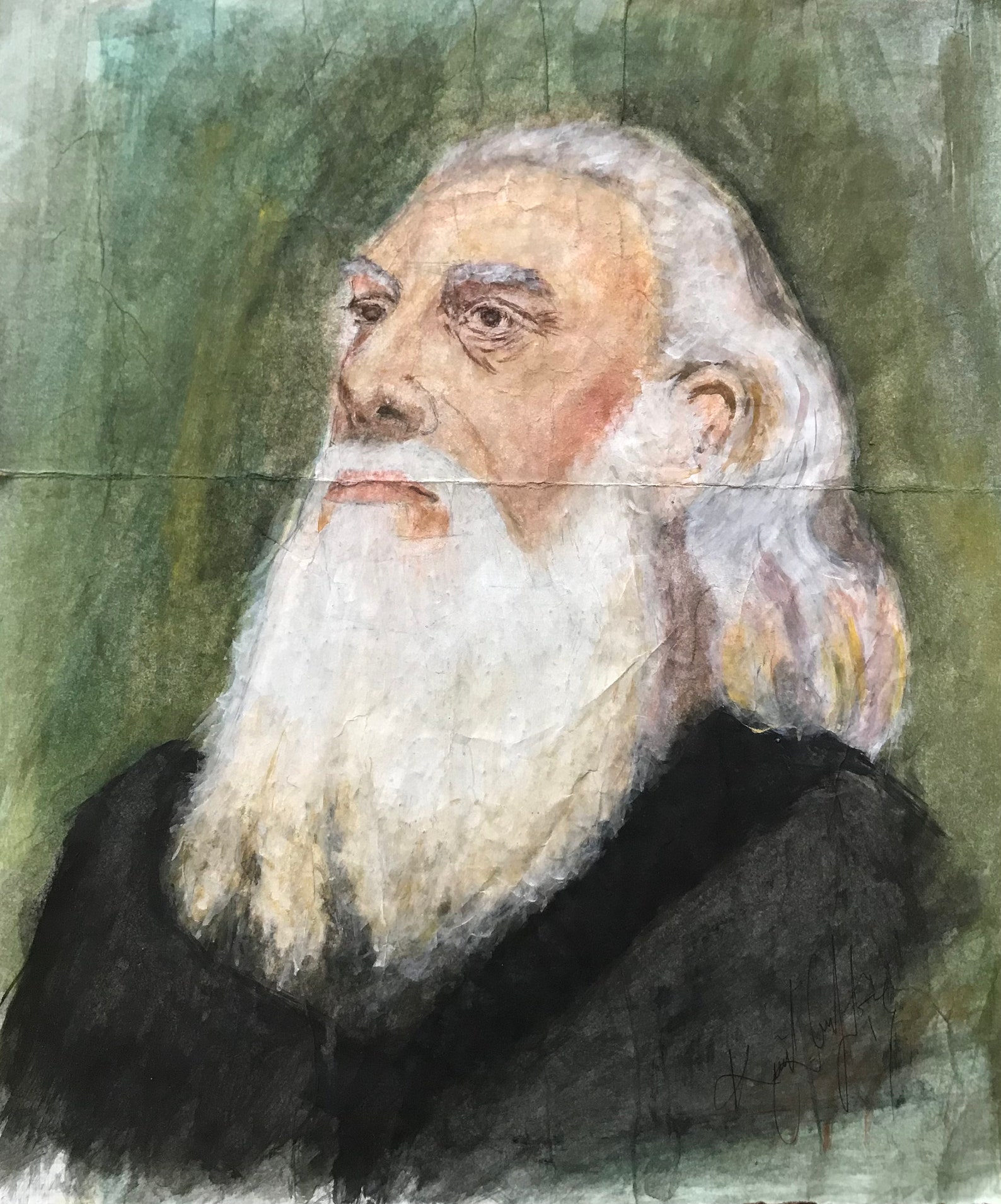Watercolor Priest - Etsy