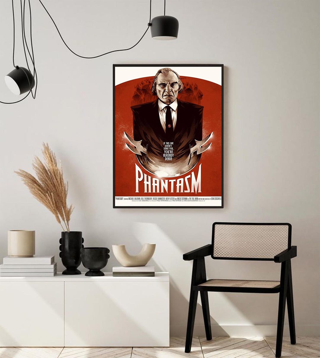 Phantasm Movie Poster Decal Sticker, Sentinel, the Tall Man Horror ...