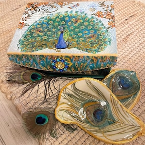 Peacock Gift Set - Etsy