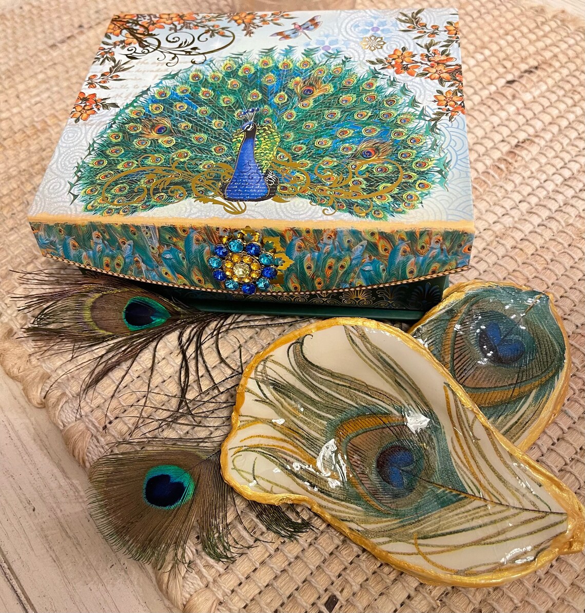 Peacock Gift Set - Etsy