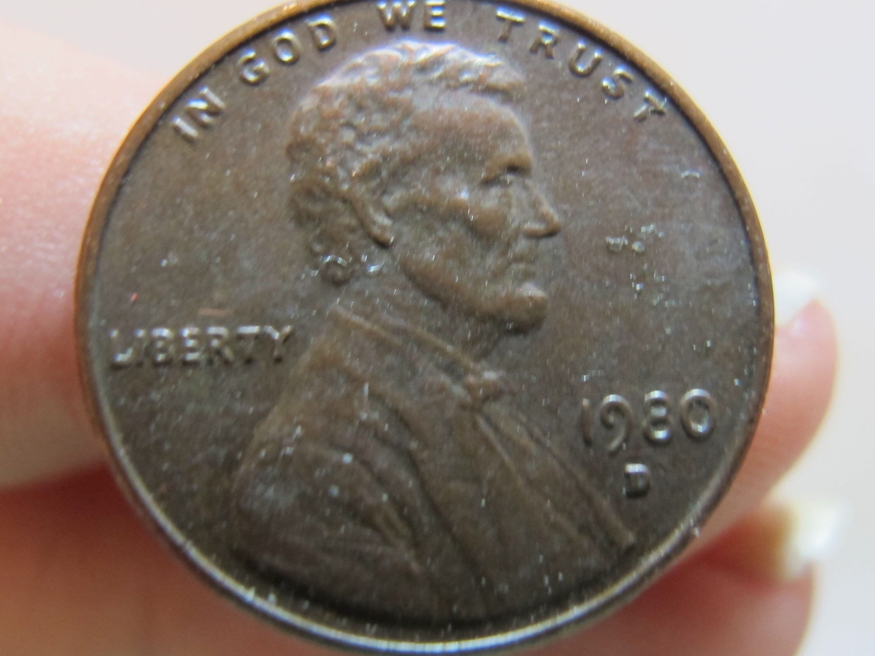 1980 D Lincoln Memorial Penny - Etsy