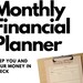 2025 Digital Monthly Budget Template (printable)/ PDF Format - Etsy