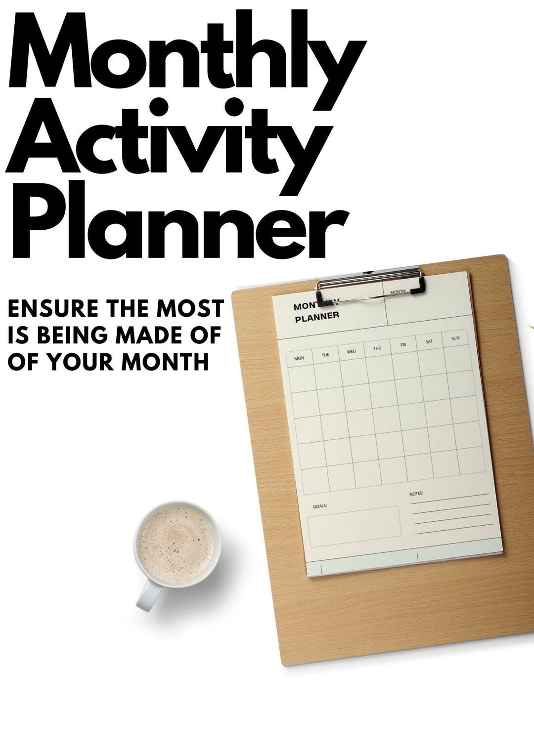 2025 Digital Monthly Activity Template (printable) / 3 Sheets Included ...
