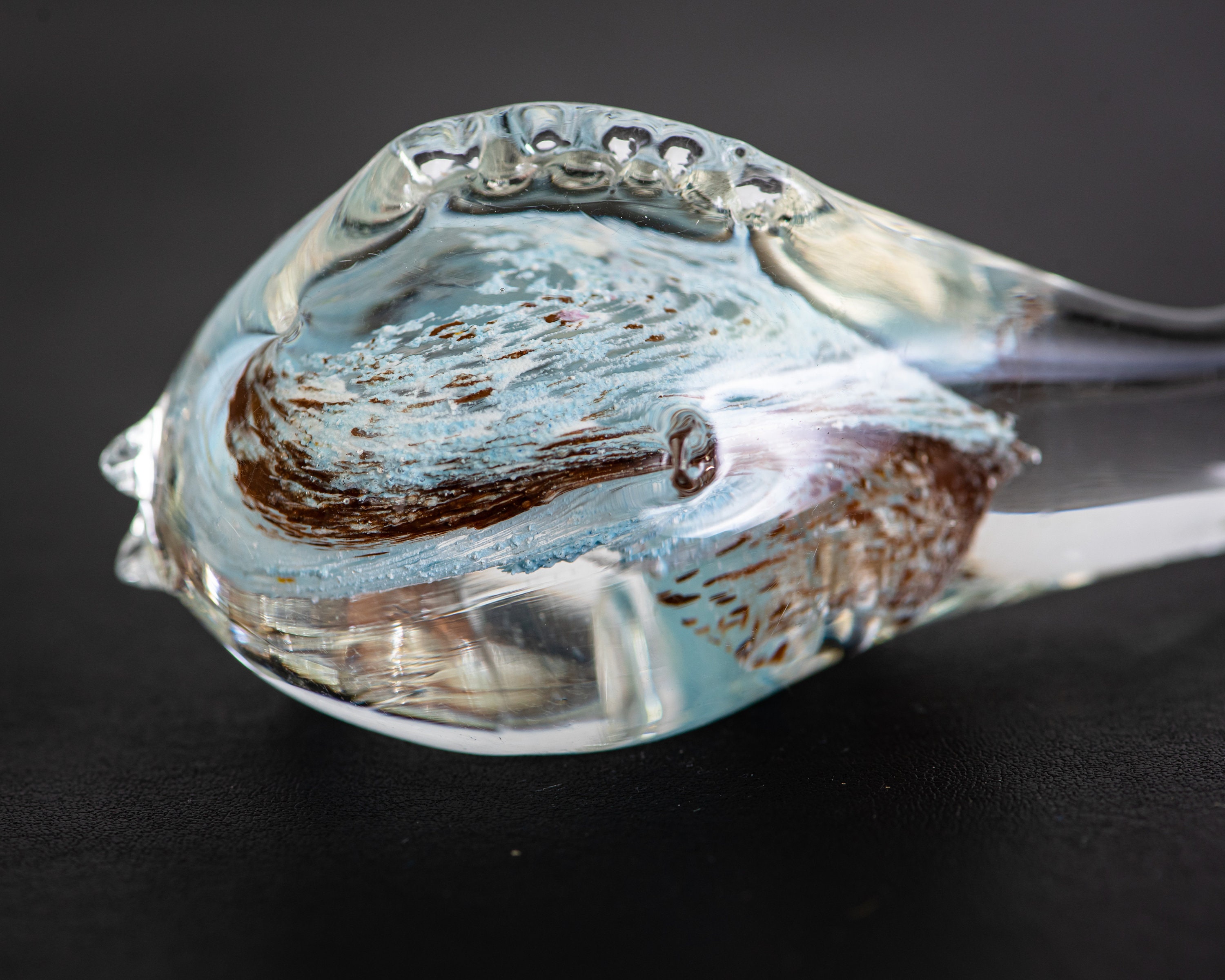 RARE Fish Paperweight Glass Studio Art Hand Crafted Figurine Gift - Etsy UK