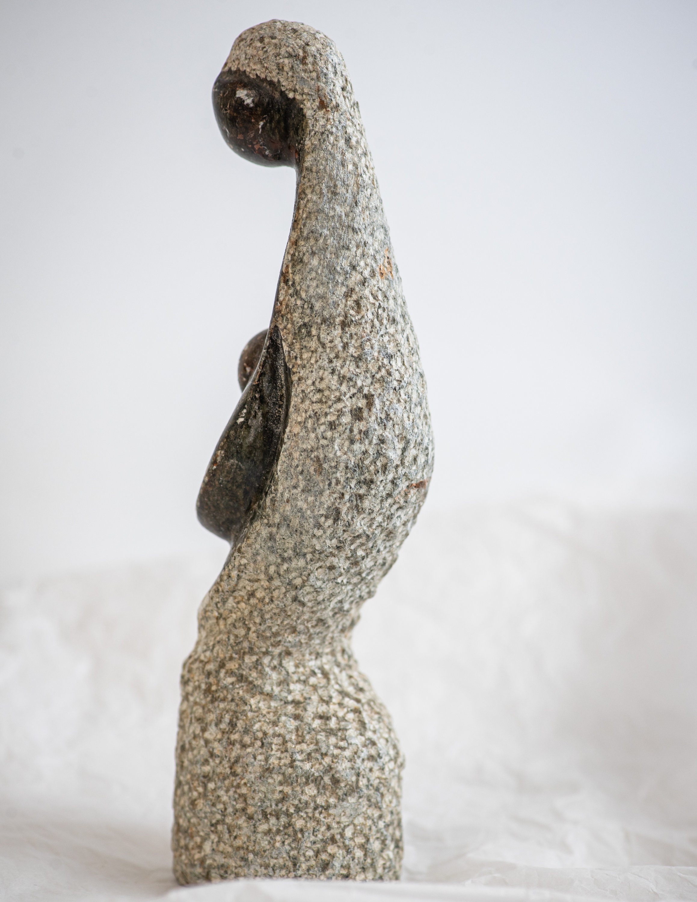 MADONNA & CHILD Shona Stone Sculpture Vintage From Africa Zimbabwe ...