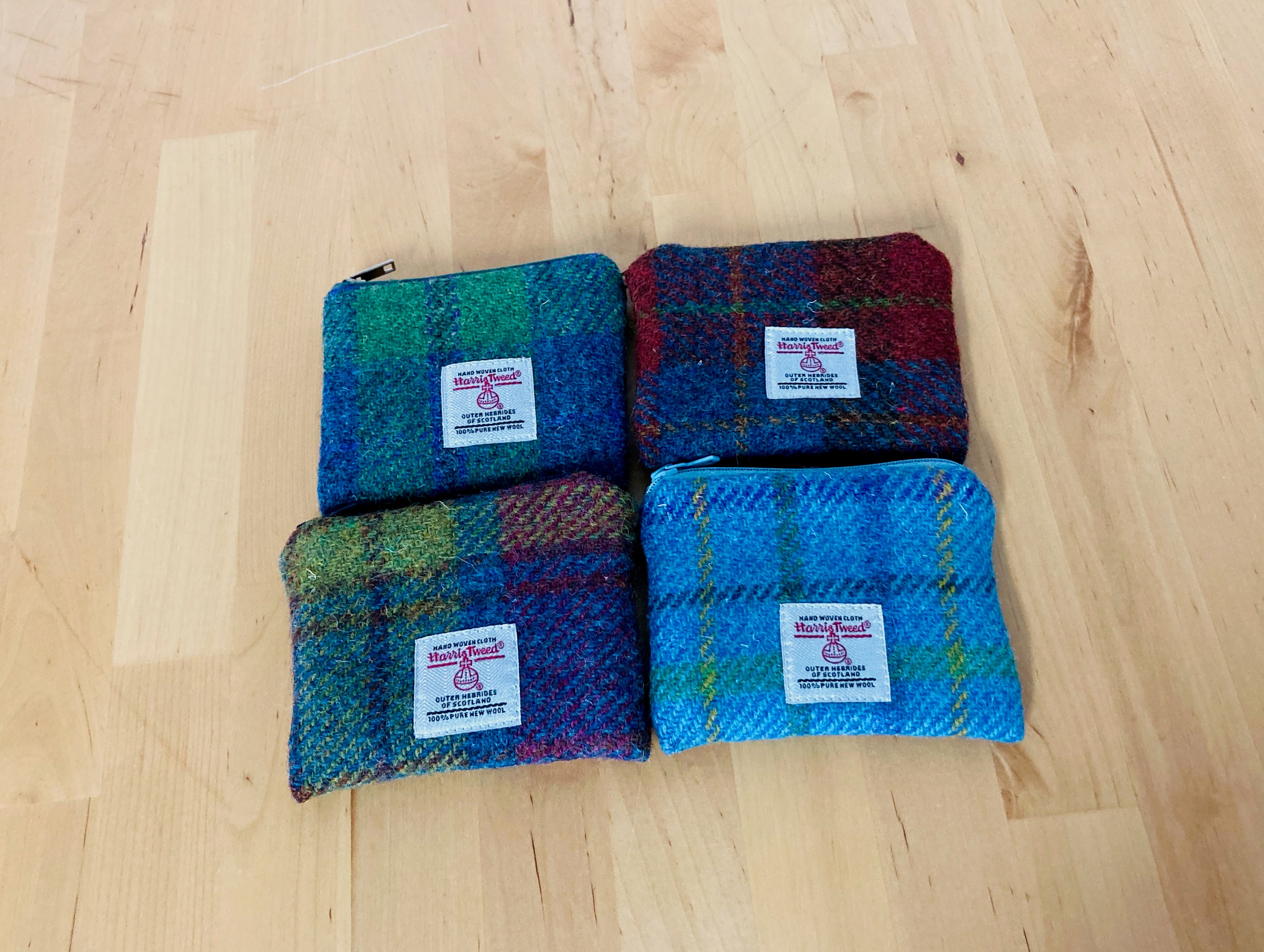 Harris Tweed Coin Purse - Etsy
