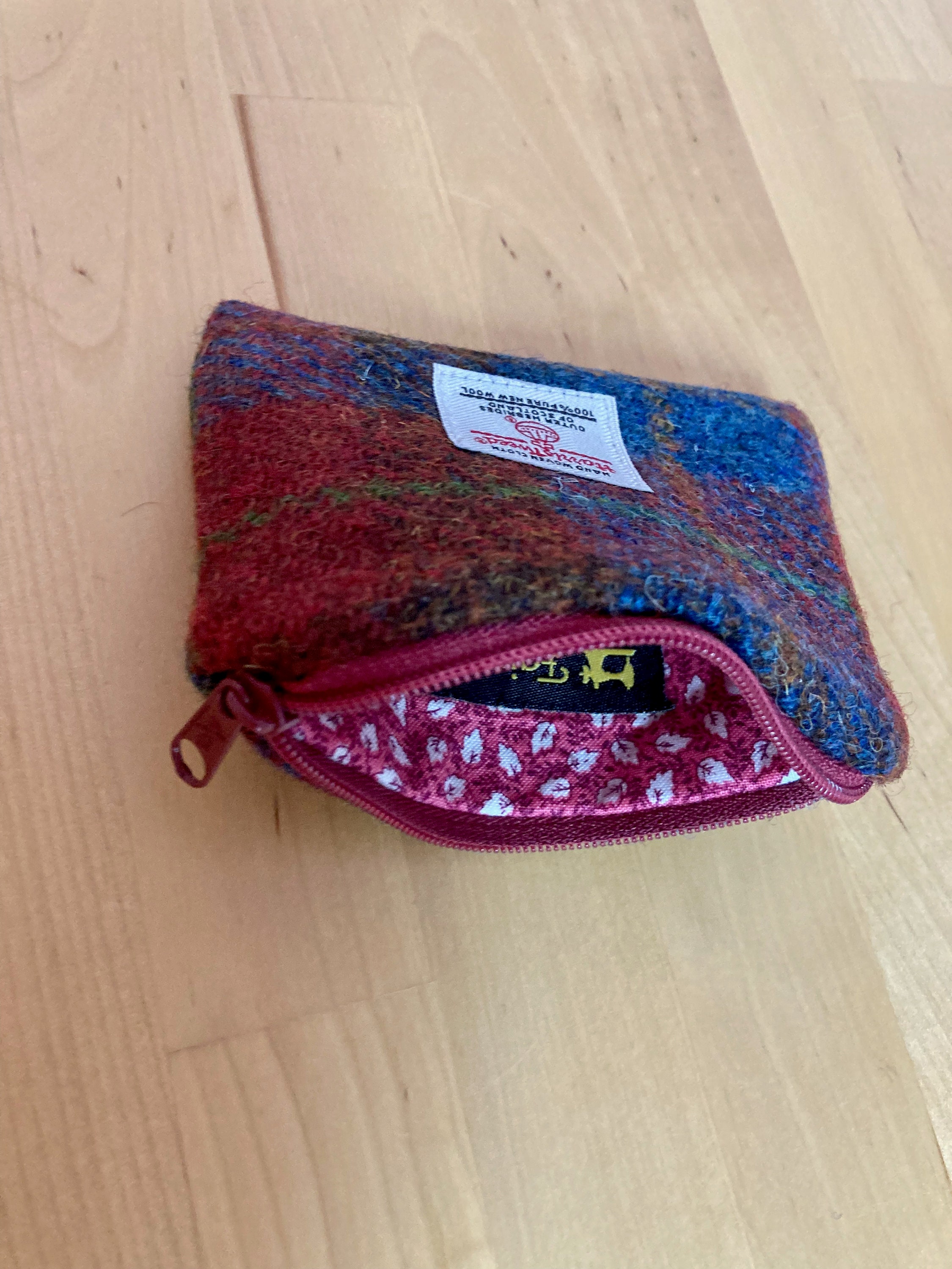 Harris Tweed Coin Purse - Etsy
