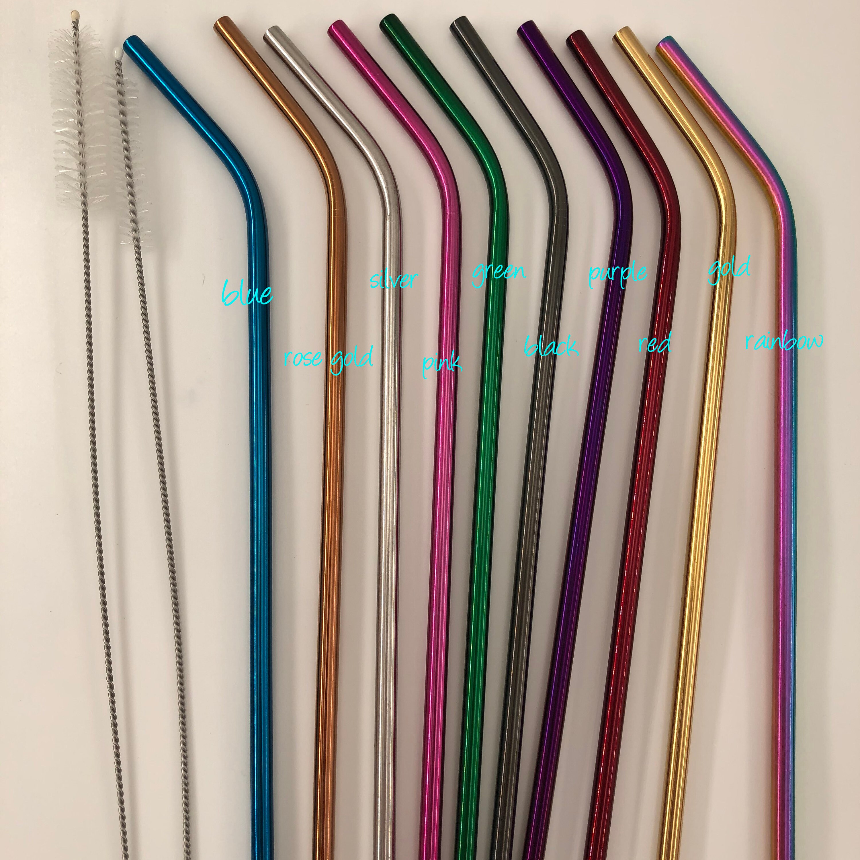 Customized Stainless Steel Straws Bulk Cheap Wedding Favors - Etsy