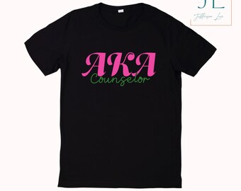 AKA T-shirt, Alpha Kappa Alpha Shirt, Sorority Shirt, Gift, Greek T ...