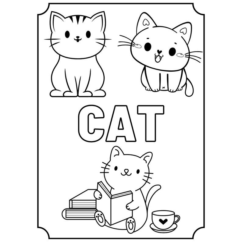 ABC Alphabet Coloring Pages for Kids - Fun and Educational Printable ...